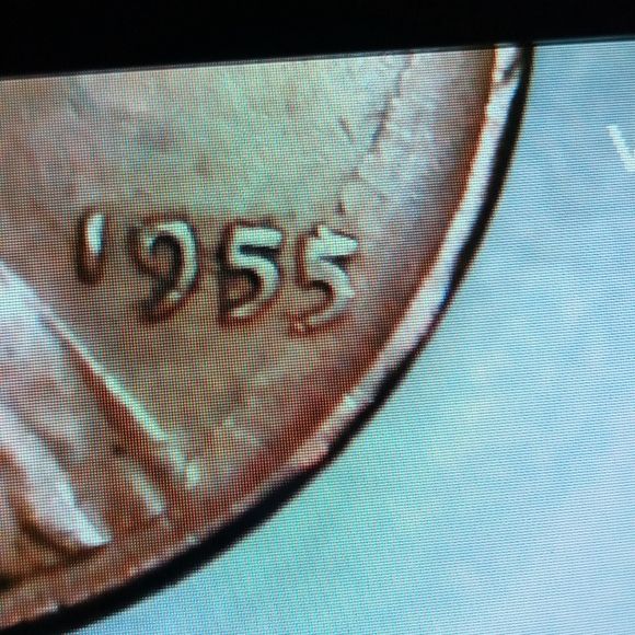 Accessories | 1955 Vintage Penny Coin Error Double And Crack Die | Poshmark